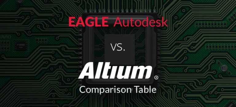 Altium vs. EAGLE Autodesk [Comparison Table]